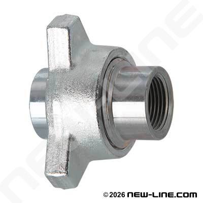 Fig 300 Hammer Union (Zinc Plated Subs/Nut)